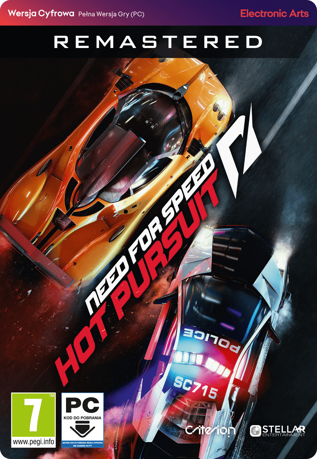 Need for Speed Hot Pursuit Remastered (PC) klucz EA App - sklep muve.pl
