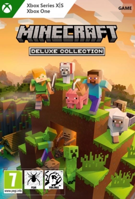 Minecraft Deluxe Collection Xbox Series X|S / Xbox One 15 Anniversary ...